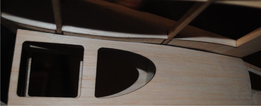 Fitting the wing to the wing saddle | The Balsa Workbench