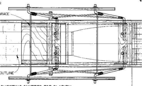 Building wire cabane struts | The Balsa Workbench
